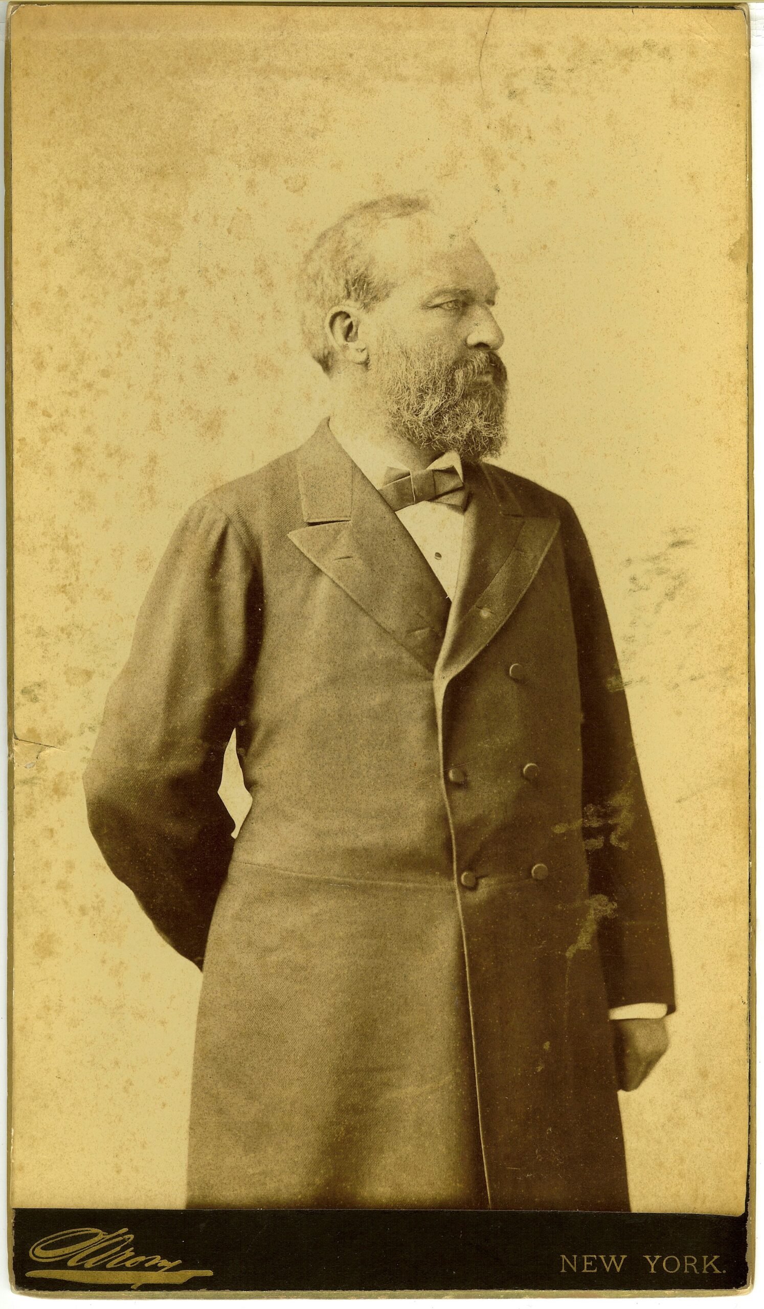 JAMES A. GARFIELD — AN IMPRESSIVE IMPERIAL CABINET PHOTOGRAPH ...
