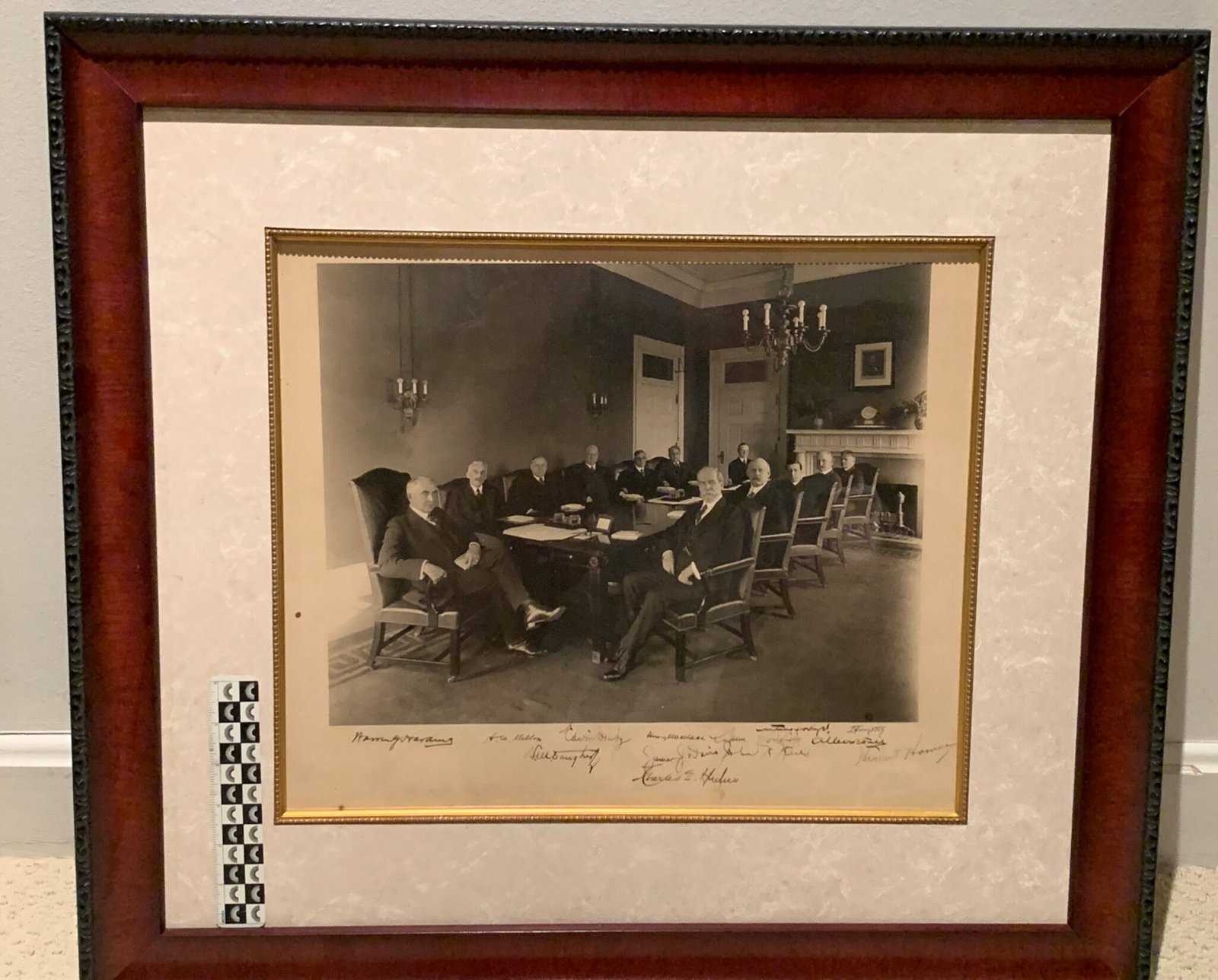 PRESIDENT WARREN G. HARDING’S FIRST CABINET MEETING IN 1921 ...