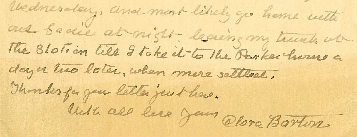 Barton-Clara-letter-for sale - Historic Autographs & Documents for Sale ...