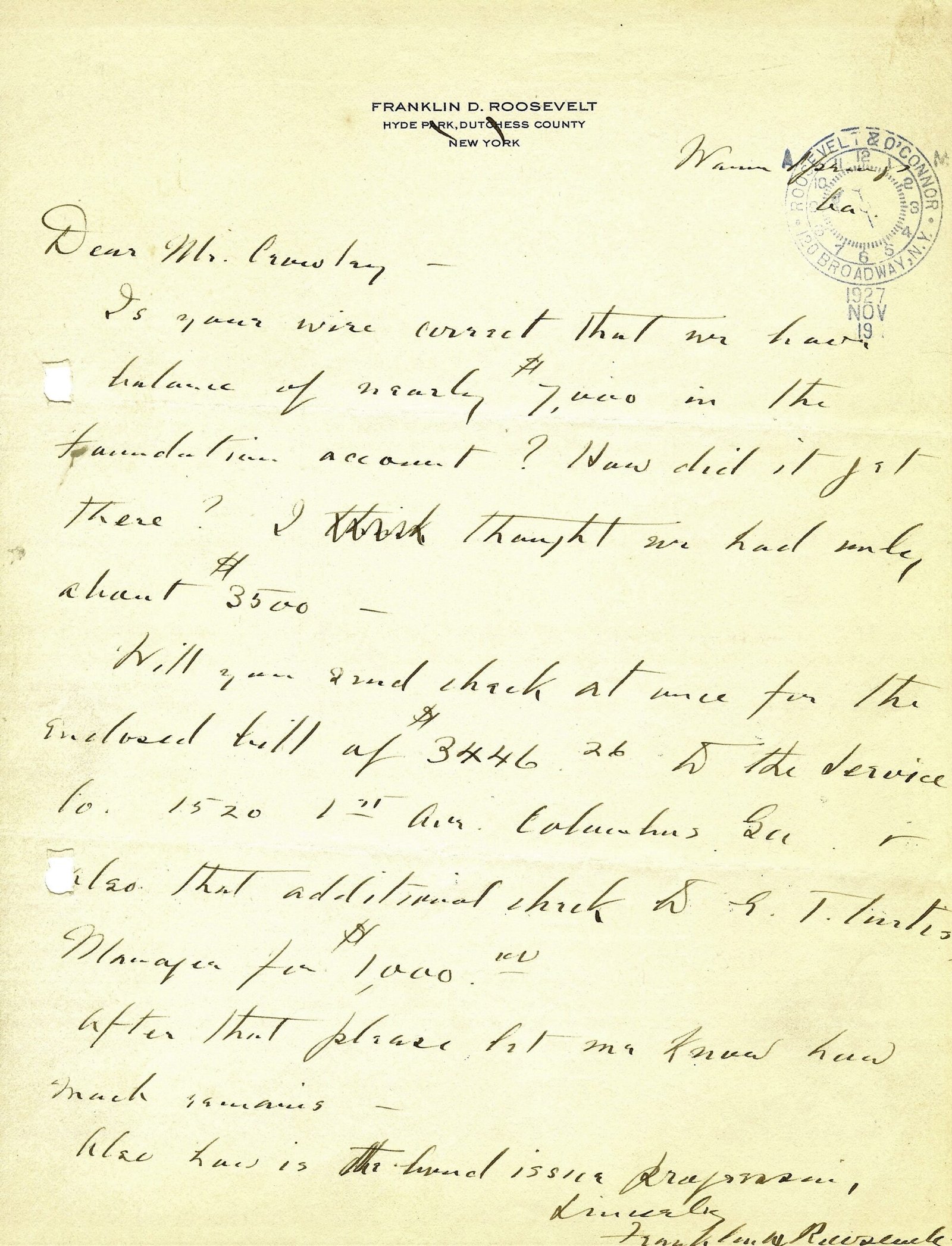 FDR-LETTER-FOR-SALE-WARM-SPRINGS - Historic Autographs & Documents for ...
