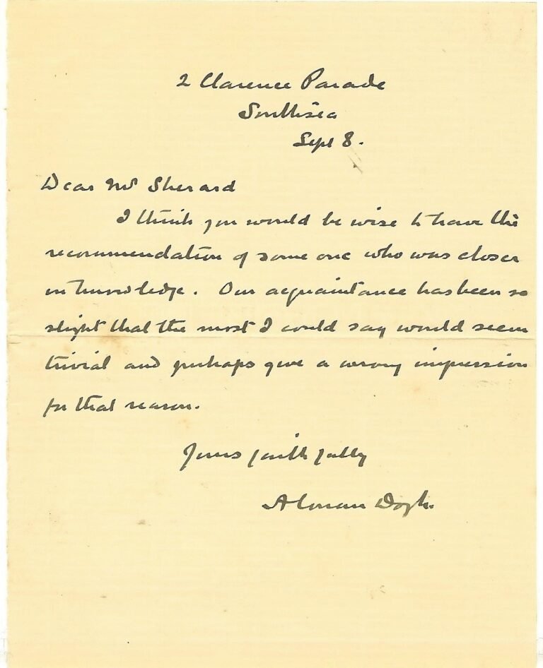 SHERLOCK HOLMES – Doyle letter - Historic Autographs & Documents for ...